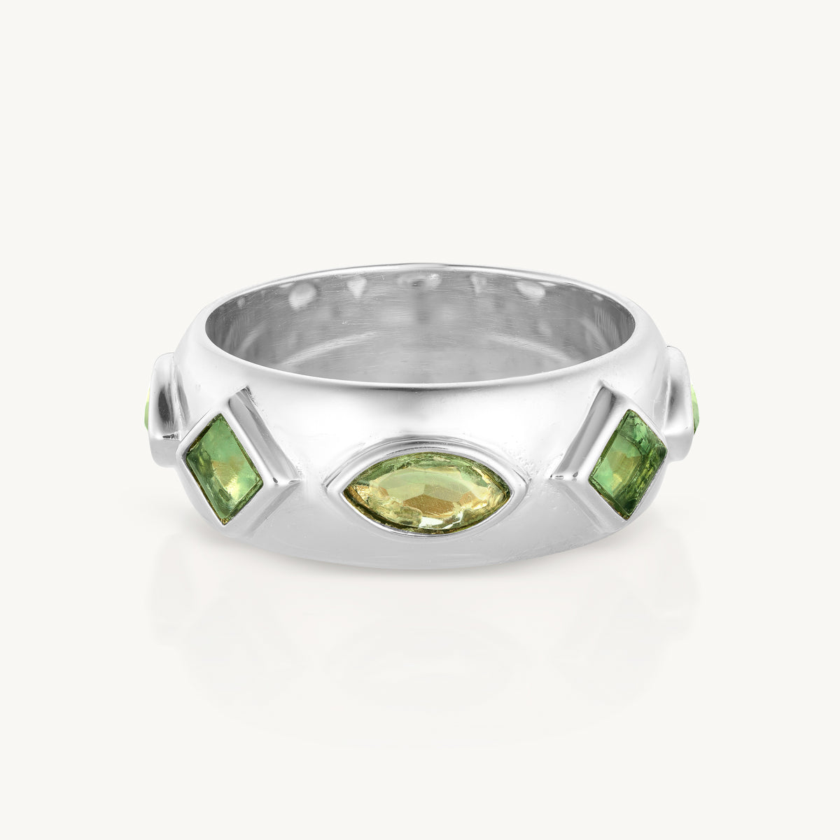 Coronet Apatite Silver Ring – ToniMay