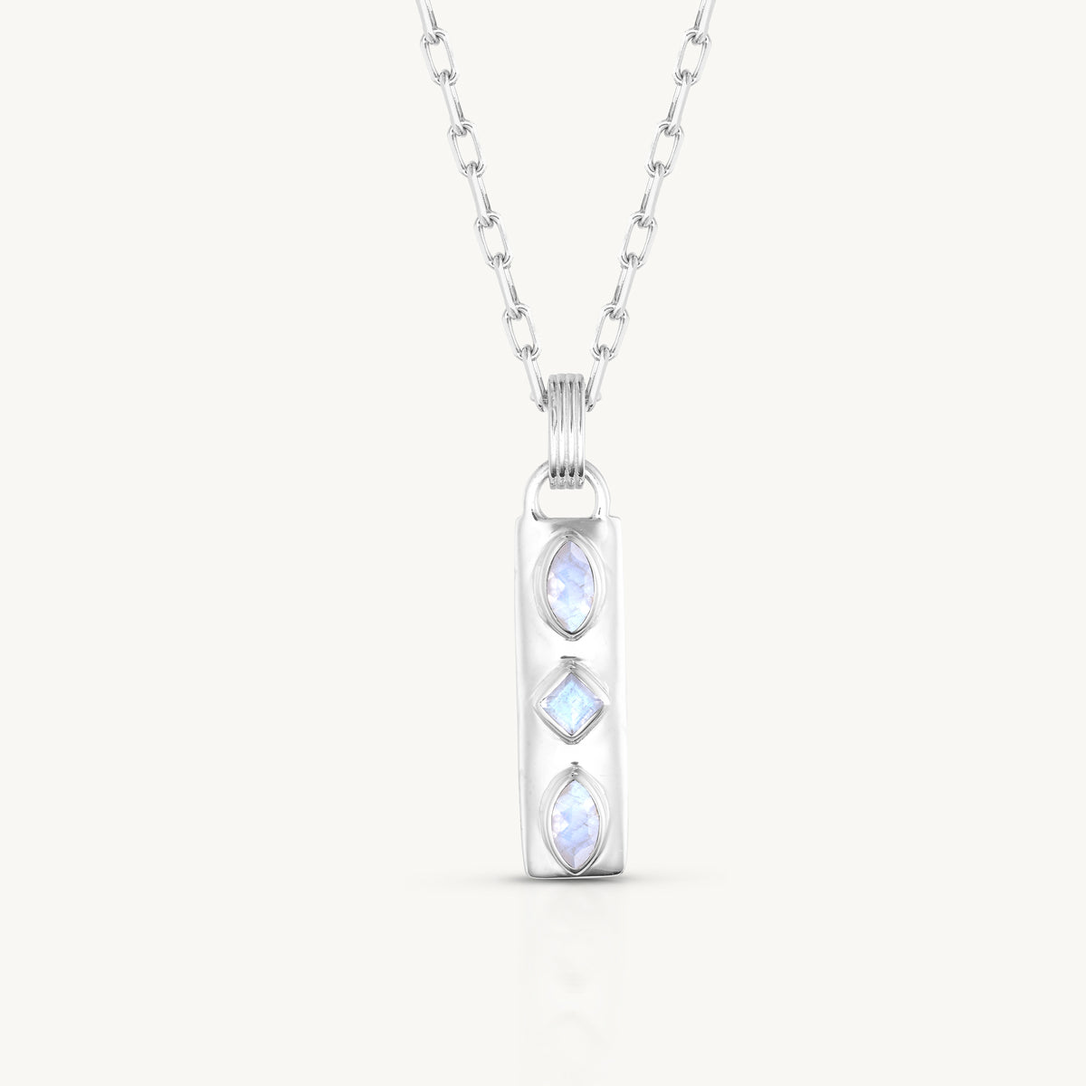 Coronet Moonstone Silver Necklace – ToniMay