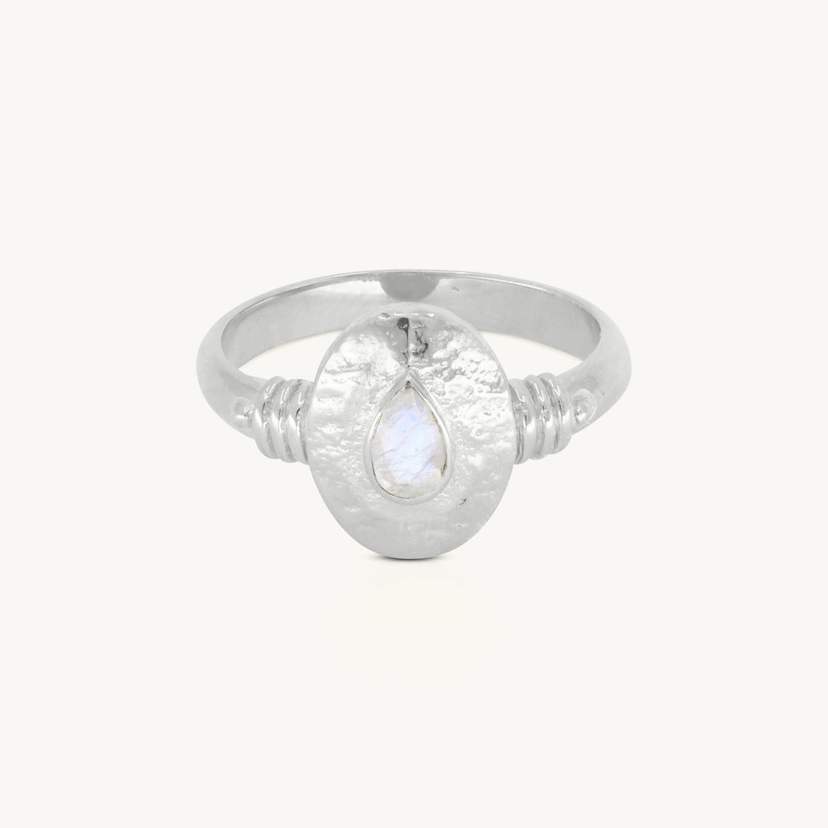 Esme Moonstone Silver Ring – ToniMay