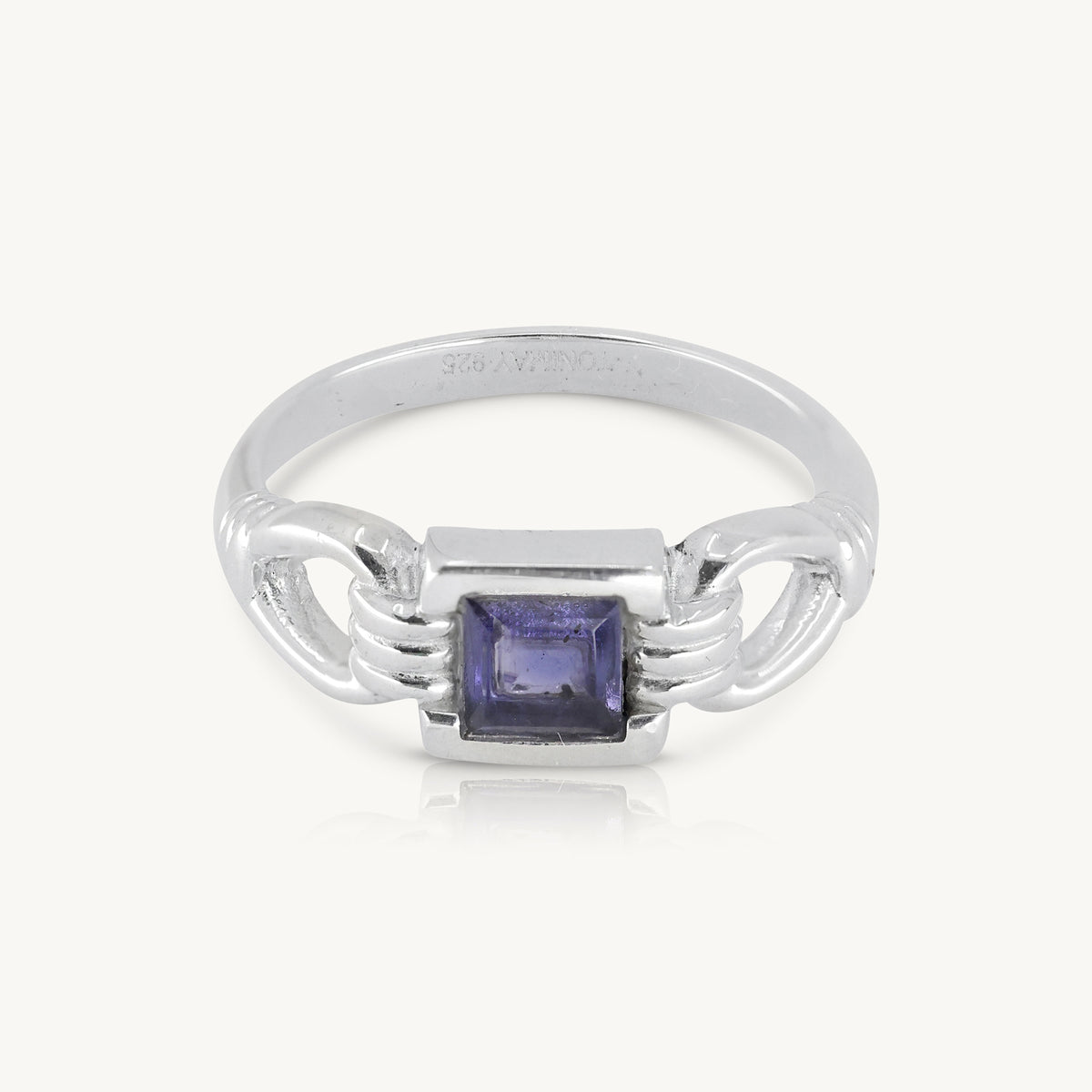 Freya Iolite Silver Ring – ToniMay
