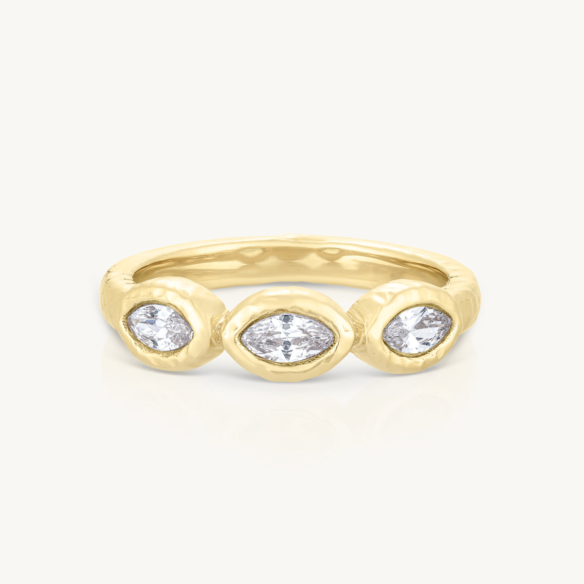 Maya CZ Gold Ring – ToniMay