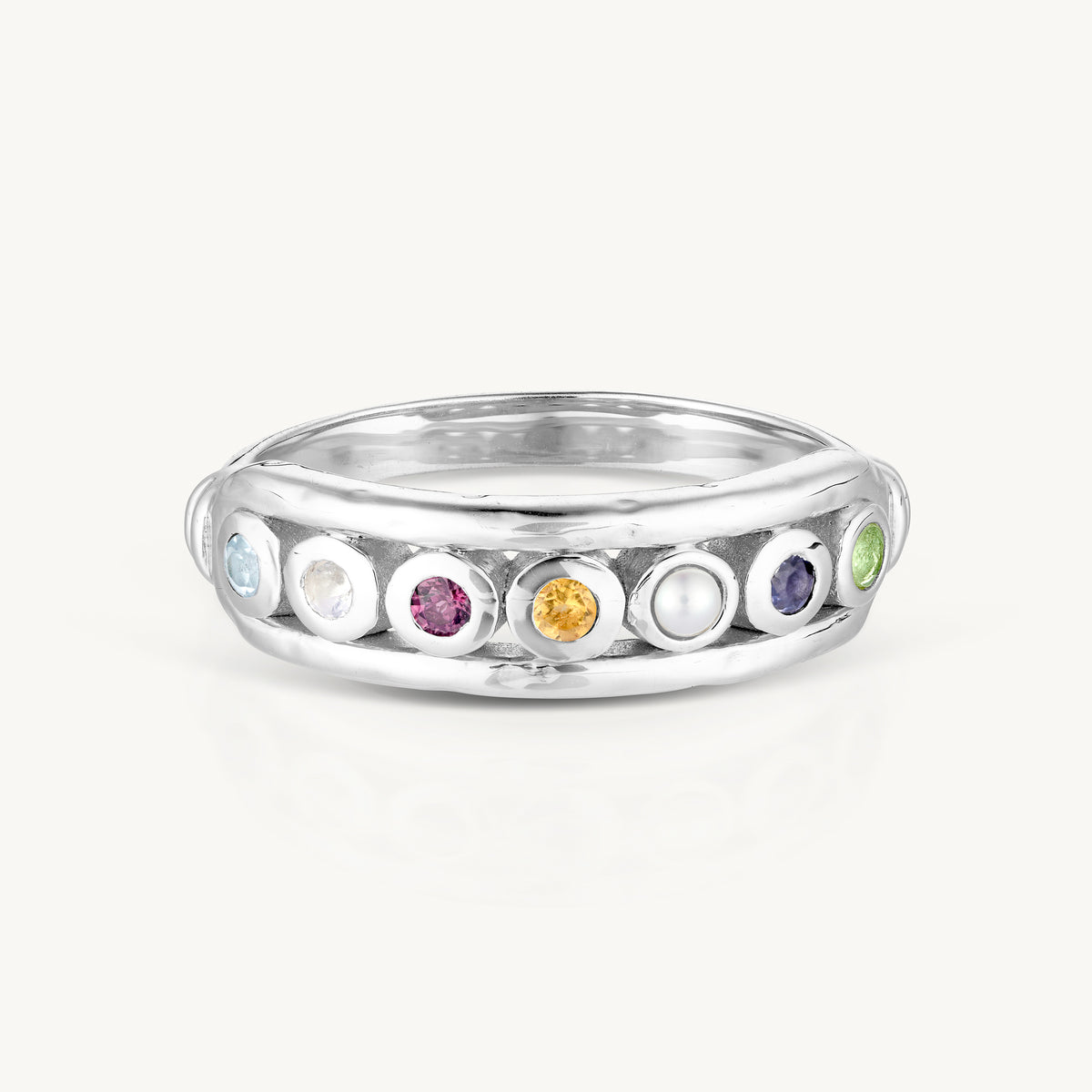 Olympia Silver Ring – ToniMay