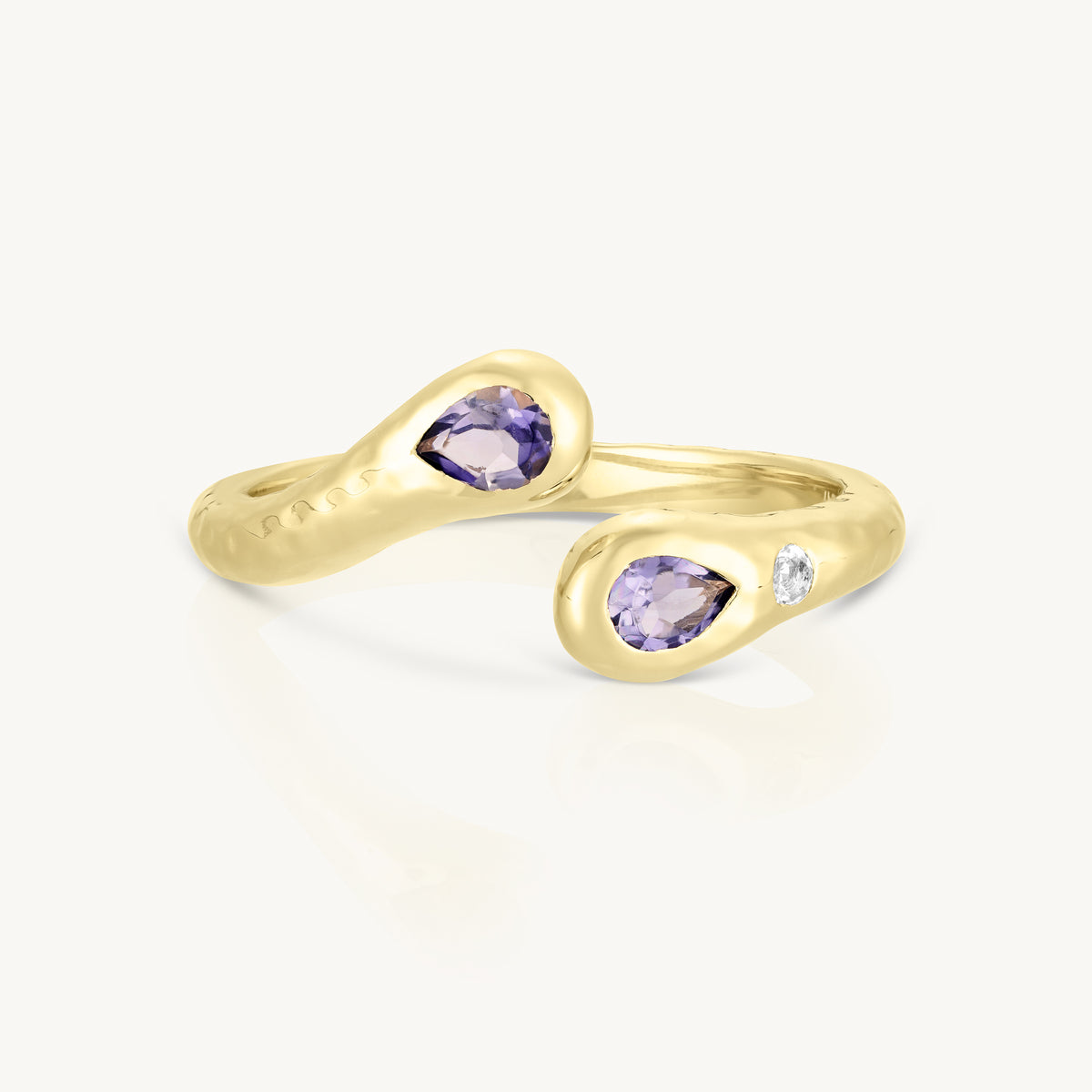Ophelia Iolite Gold Ring – ToniMay