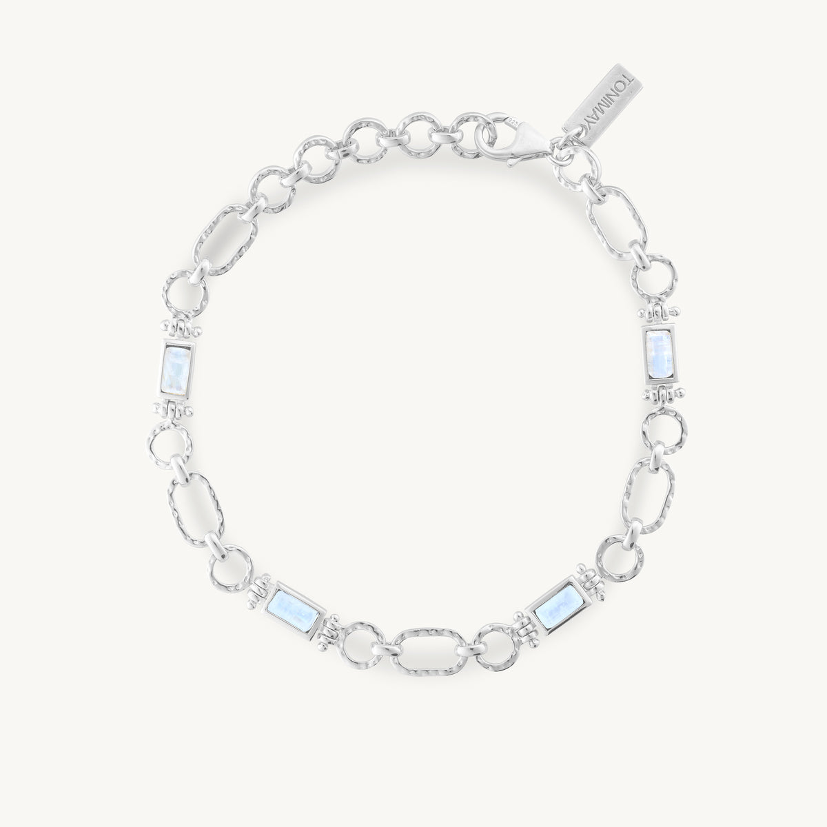 Petra Moonstone Silver Bracelet – ToniMay