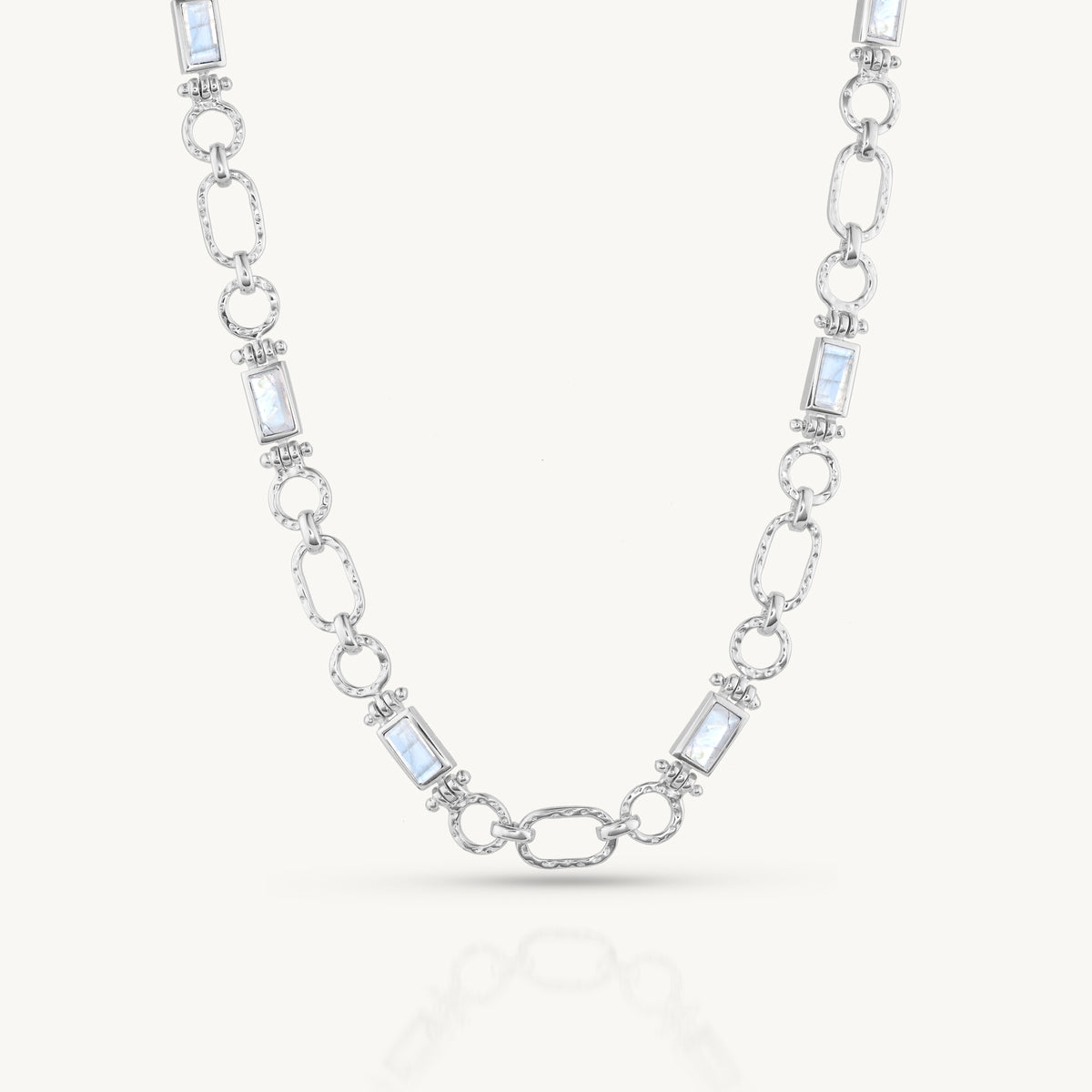 Petra Moonstone Silver Necklace – ToniMay
