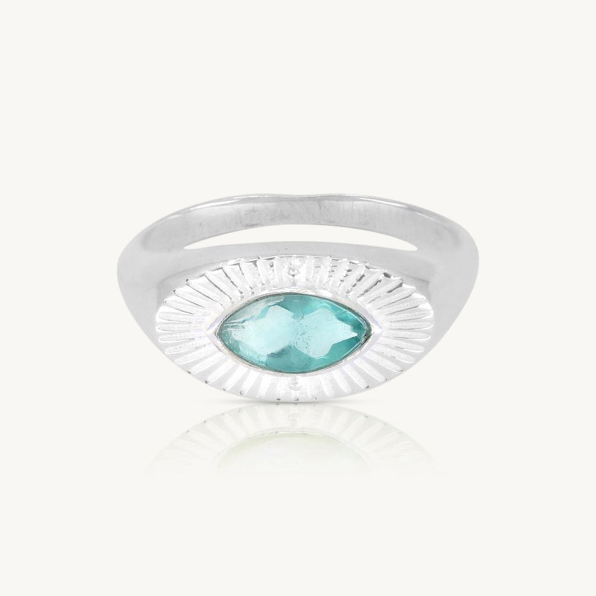 Radiance Apatite Silver Ring – ToniMay