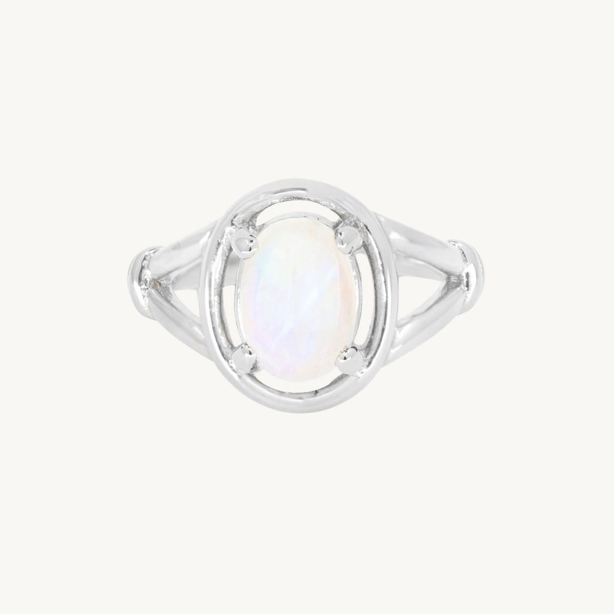 The Halo Silver Ring – ToniMay