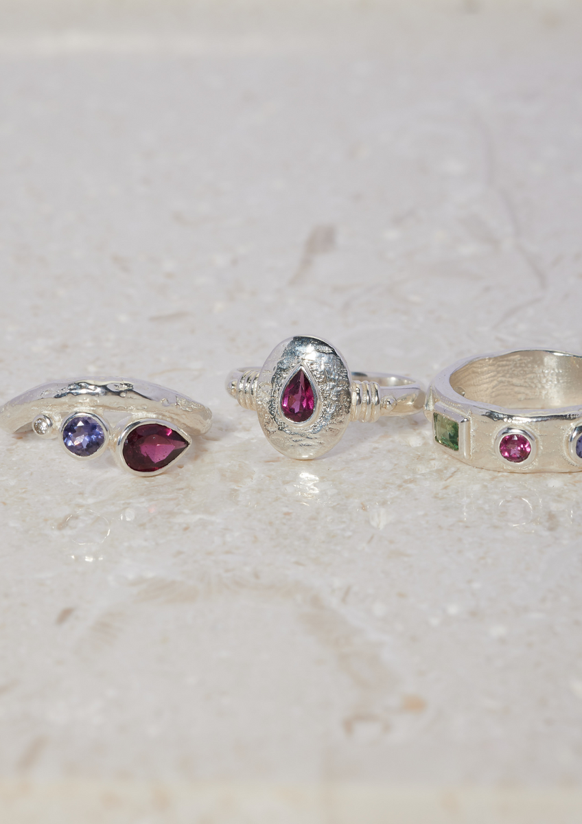 Aria Silver Ring – ToniMay