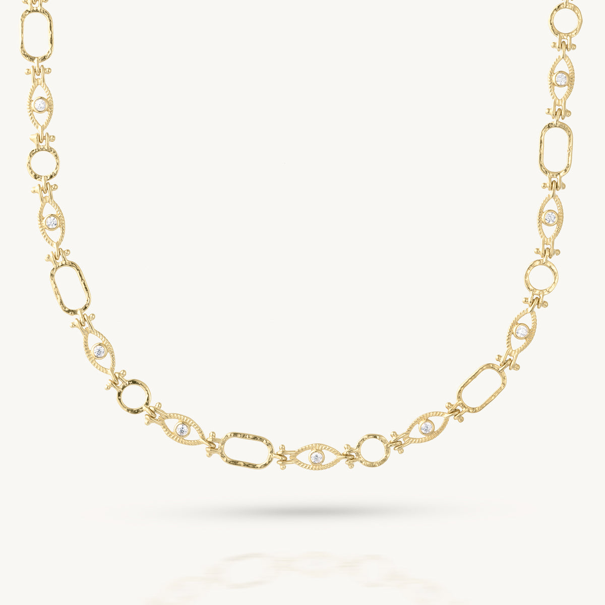 All Seeing Eye Gold Necklace – ToniMay