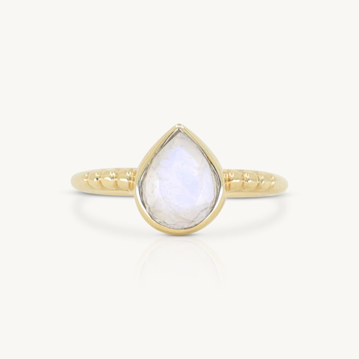 Amie Moonstone Gold Stacker – ToniMay