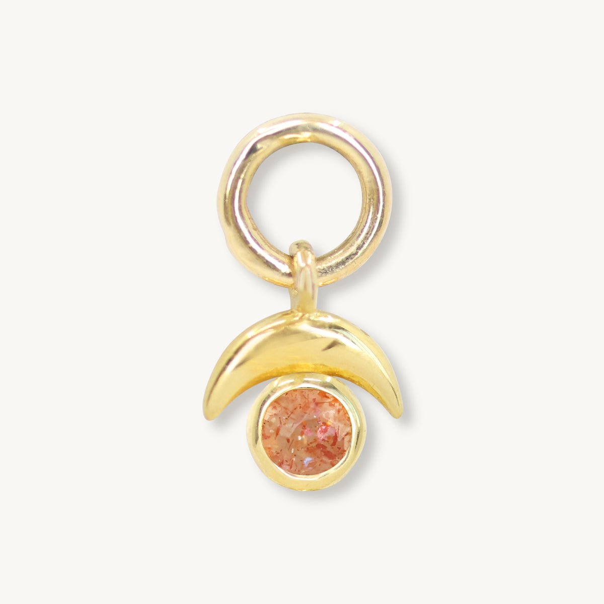 Lunar Gold Sunstone Charm – ToniMay