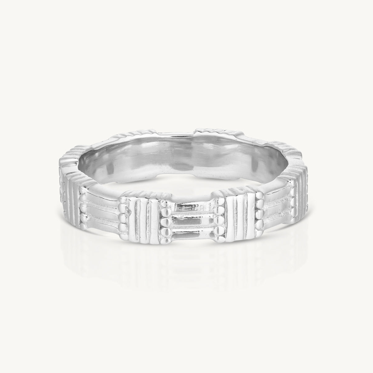 Vector Silver Ring – ToniMay