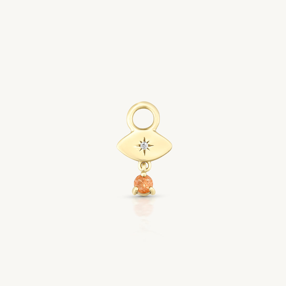 Vega Sunstone Gold Charm – ToniMay