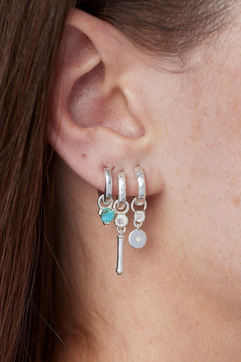 Chloe Silver Moonstone Charm – ToniMay